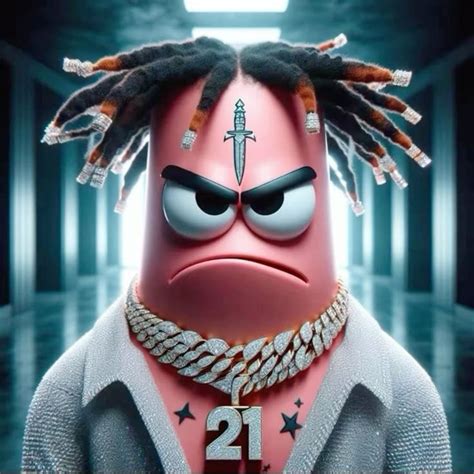 𝑃𝑎𝑡𝑟𝑖𝑐𝑘 𝑆𝑡𝑎𝑟 𝑎𝑠 21 𝑠𝑎𝑣𝑎𝑔𝑒 Swag Cartoon Cartoon Character Pictures Funny Artwork