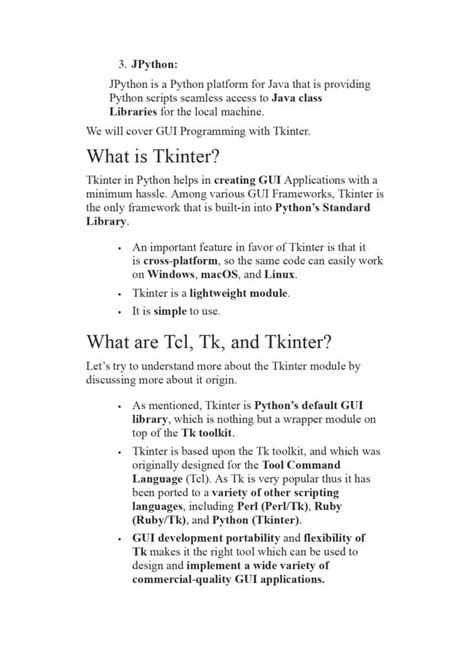 Tkinter Gui Projects With Python Pdf Guide Connect 4 Programming