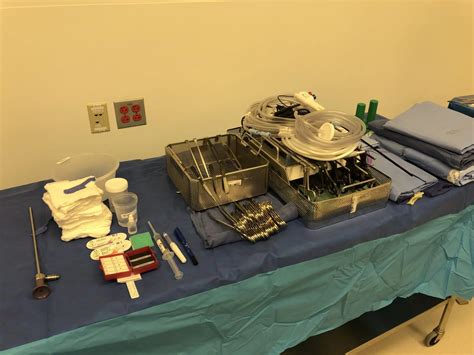 Laparoscopic Hernia Repair Mayo Stand And Back Table Setup CSTSetup