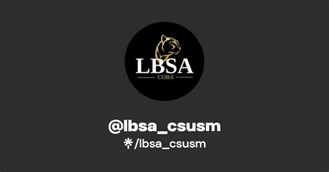 Lbsa Csusm Instagram Facebook Linktree
