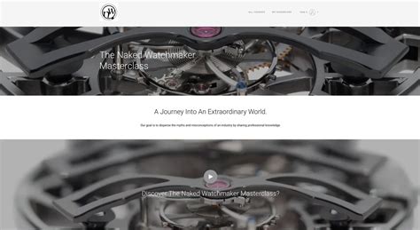 The Naked Watchmaker Reveals The Masterclass Series Watch I Love