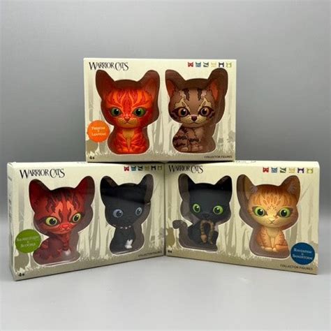 Bundle Of 3 Mini Collector Figures Series 123 Official Warrior
