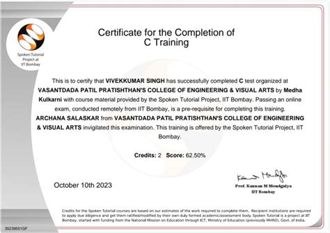 Vivek Kumar Singh On Linkedin Iitbombay Spokentutorial