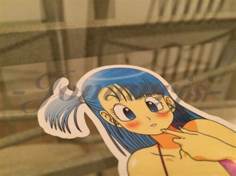 Buy Dragon Ball Z Anime Bulma Bikini Sun Fun Sticker Decal Vinyl Comic