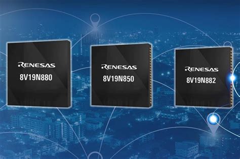 Renesas Announces Extension To Communications Timing Portfolio