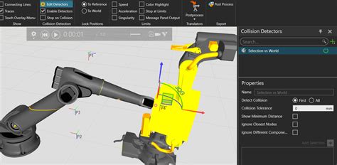 Involve Current Product To Collision Detection Robot Programming