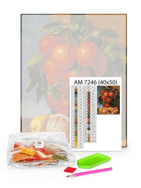 Алмазная мозаика Букет с вишнями Идейка 40 х 50 Amo7467 фото отзывы характеристики в