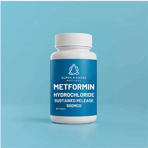 Metformin Hydrochloride 500mg Alpha Omega Peptide