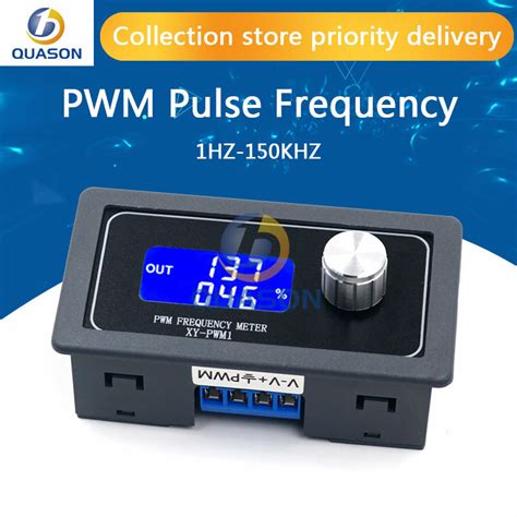 XY-PWM 신호 발생기 1 채널 1Hz-150KHz PWM 신호 발생기 펄스 주파수 듀티 사이클 조정 가능한 모듈 LCD ...