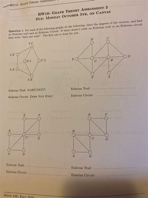 Solved Tw10 Graph Theory Ass Hw10 Graph Theory Assignment