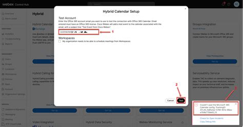 Troubleshoot Error Couldnt Save The Microsoft 365 Calendar Config