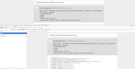 Php Laravel Ajax Request Returns Error 500 Stack Overflow