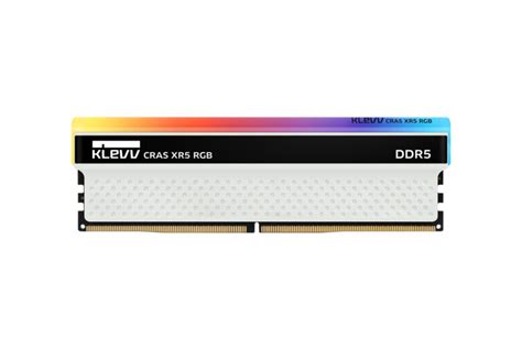 KLEVV เปดตวหนวยความจำเกมมง DDR5 CRAS XR5 RGB Notebookspec