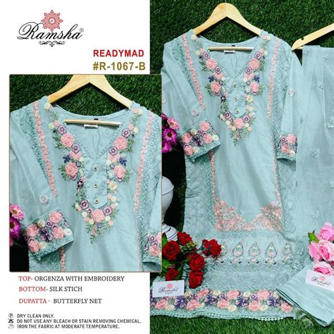 Ramsha 1067 Pakistani Suits Wholesaler