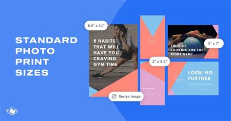 Standard Photo Print Sizes Chart Photo Print Sizes Photo Printing Print