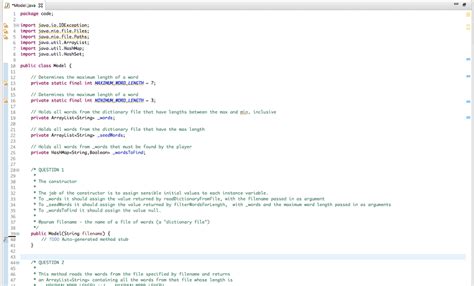 Modeljava 1 Package Code 3e Import Java Io