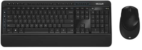 Комплект беспроводной Microsoft Desktop 3050 Wireless Black (PP3-00023 ...
