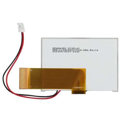 128x64 그래픽 Cog Lcd Stn 회색 디스플레이흰색 측면 백라이트 포함