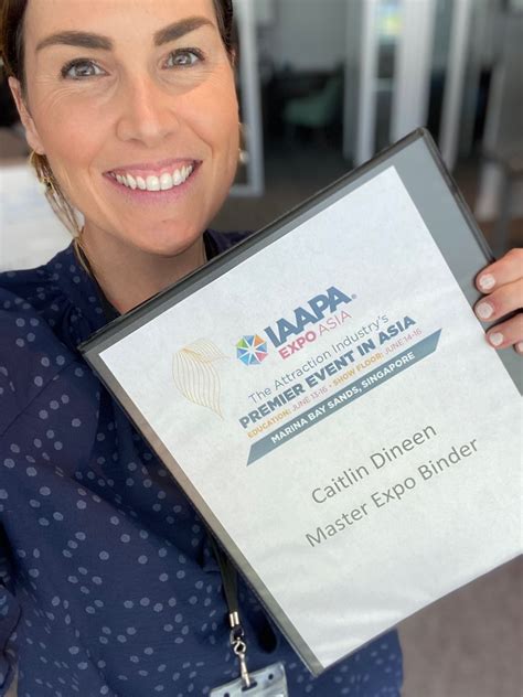 Linkedin Caitlin Dineen 페이지 Iaapaexpoasia Singapore Commsnerd