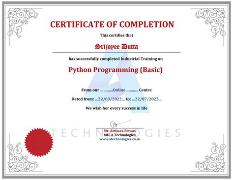 Srijoyee Dutta On Linkedin I Feel Glad To Share That I Had Completed