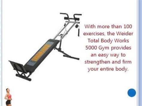 Weider Total Body Works 5000 Gym Reviews Youtube