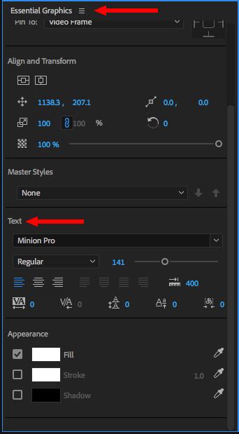 Adobe Premiere Pro CC The New Font Menu Larry Jordan