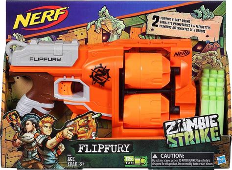 ОРИГИНАЛ! Бластер Нерф Зомби Страйк Переворот Nerf ZOMBIE STRIKE ...
