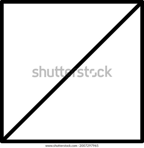 Vector Rectangle Diagonal Lines Stock Vector Royalty Free 2007297965 Shutterstock