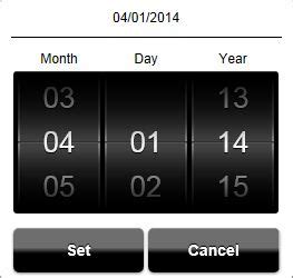 Scrolling Date Picker Genuitec