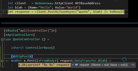 controller s post method always has null property values on parameter