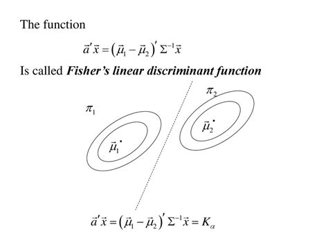 Discrimination and Classification - ppt download