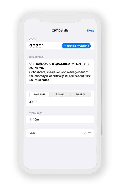 RVU Wallet Track RVUs Bariatric Centers Of America