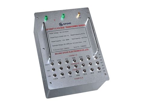 Gf106fy Current Transformer And Voltage Transformer Burden Box