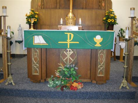 Fall Altar Saint Maximilian Kolbe Parish