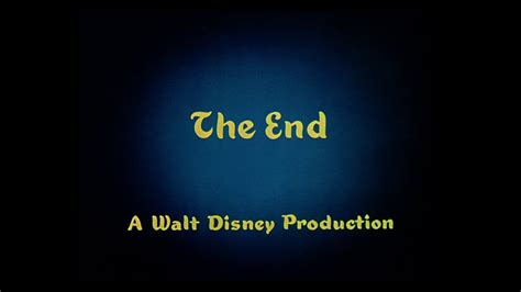 The End A Walt Disney Production Logo Replying To