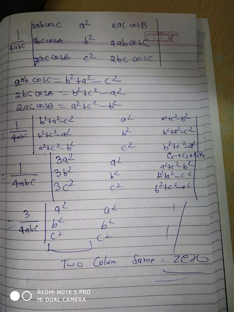question no 21 in a triangle abc a b c are the sides opposite to