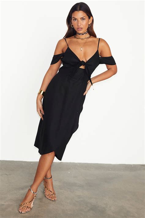 Black Cassie Dress Never Fully Dressed