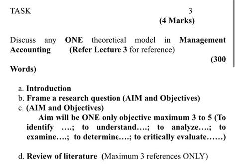 Solved Task 3 4 Marks Discuss Any Any One One Theoretical
