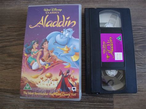 Walt Disney Classics Aladdin Vhs Video Tape 1994 953 Picclick Au