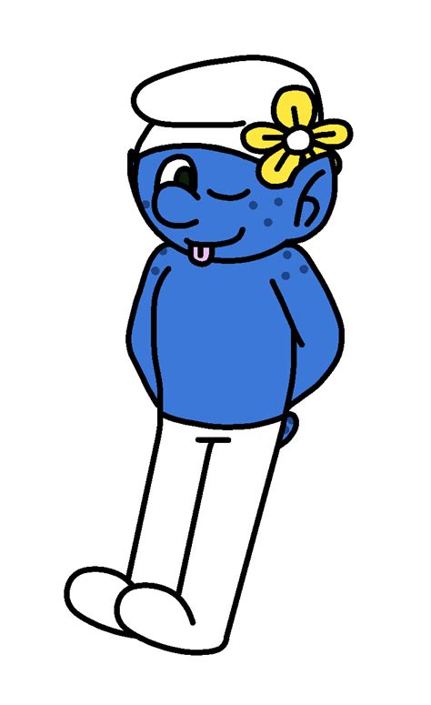Smiley Smurf On Toyhouse