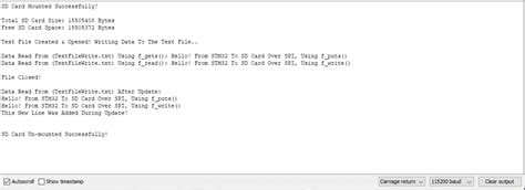 Stm32 Sd Card Spi And Fatfs [tutorial Examples] Deepblue