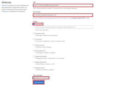 Setting DevOps jenkins gitlab sonarqube 연동설정 Opendocs Blog