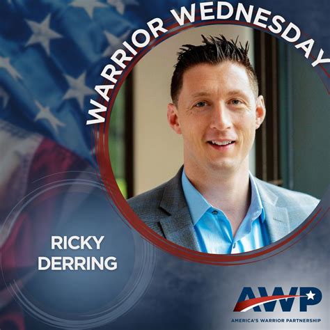 Ricky Derring On Linkedin Thank You To Americas Warrior Partnership