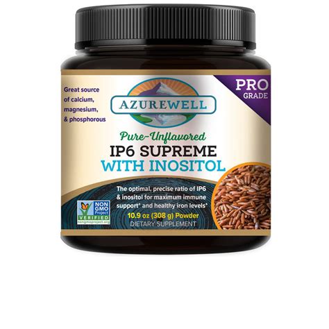 Ip6 Supreme With Inositol Powder Unflavored Azurewell