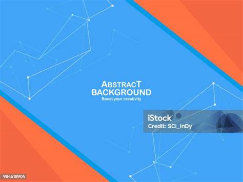 다각형 디지털 텍스처와 파란색 배경입니다 비즈니스 프레 젠 테이 션 커버 웹 배너 서식 파일 디자인 0명에 대한 스톡 벡터 아트 및 기타 이미지 Istock