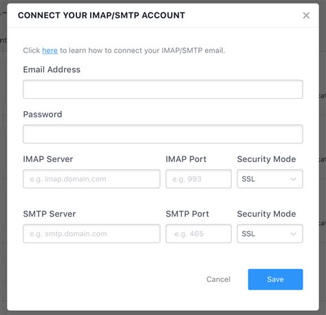 IMAP SMTP Email Integration Chime Support Chime Technologies Inc