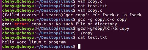 Linux C之用fwrite和fread实现文件的复制运维chenyu Csdn博客