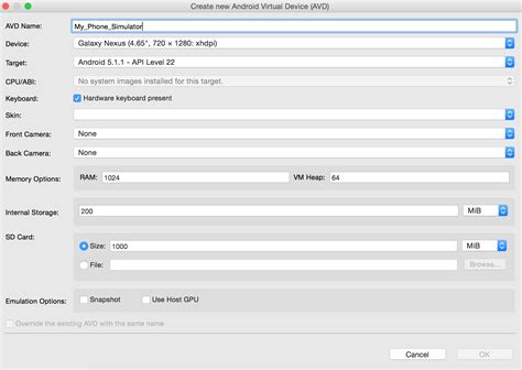 Android Creating A New AVD Stack Overflow