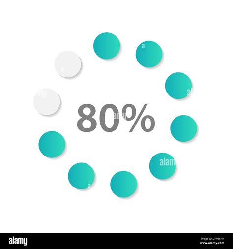 Circle Gradient Dot Infographic Chart Design Template Stock Vector Image And Art Alamy