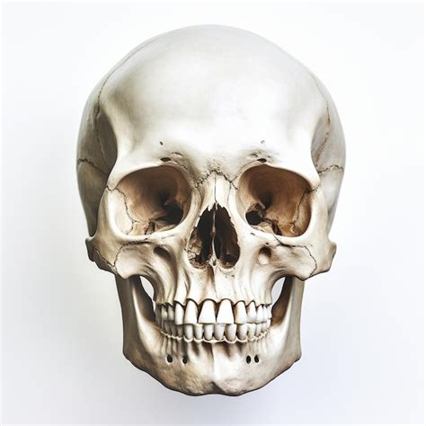 Premium Ai Image There Is A Skull With A Missing Jaw And A Missing